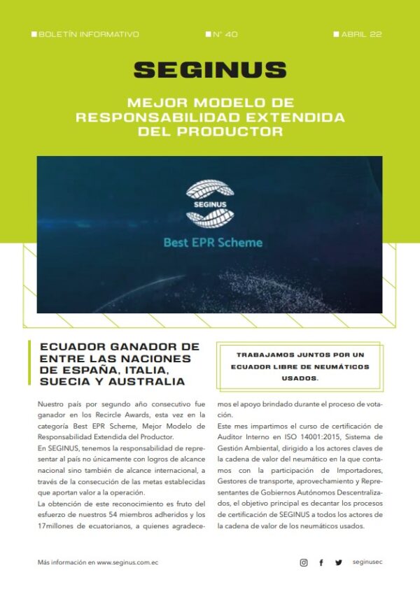 Boletines - SEGINUS