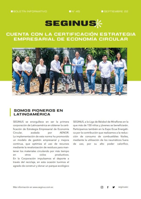 Boletines - SEGINUS